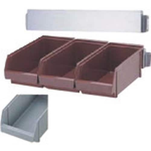 遠藤商事 TKG SA18－8オーガナイザー 3列壁掛式 グレー （3ヶ入） EOC2001 1個の通販｜カウネット