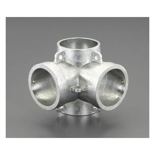 エスコ 48．6mm単管用パイプジョイント中間コーナーK継｜カウネット