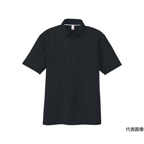 コーコス信岡 半袖BDポロシャツAS－557 13 ブラック5L AS557－13－5Lの通販｜カウネット