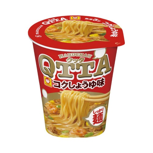 東洋水産 MARUCHAN QTTAクッタ コクしょうゆ味 12個｜カウネット