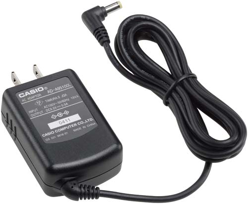 カシオ ネームランド用ACアダプター AD－A95100 幅80．5×奥行44×高さ23．4mm ACアダプタ 1個 AD－A95100L｜カウネット
