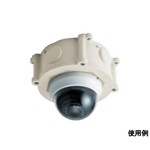 アズワン [防雨型] 防犯カメラ取付ボックス（ノッの通販｜カウネット