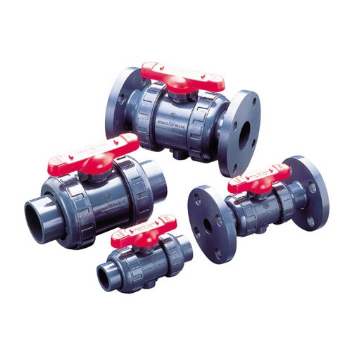 旭有機材工業 ボールバルブフランジ式50A U－PVC／EPDM｜カウネット